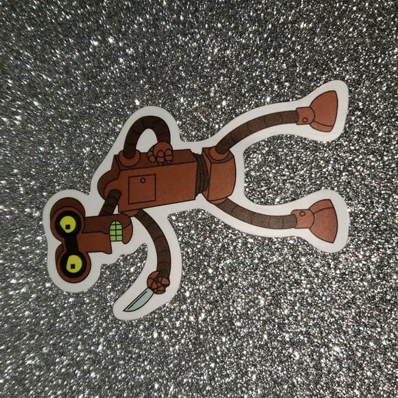art class | Design | Futurama Waterproof Sticker Robot | Poshmark